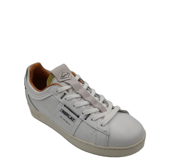 Replay Smash Lay Mens Sneakers - White - Brandz